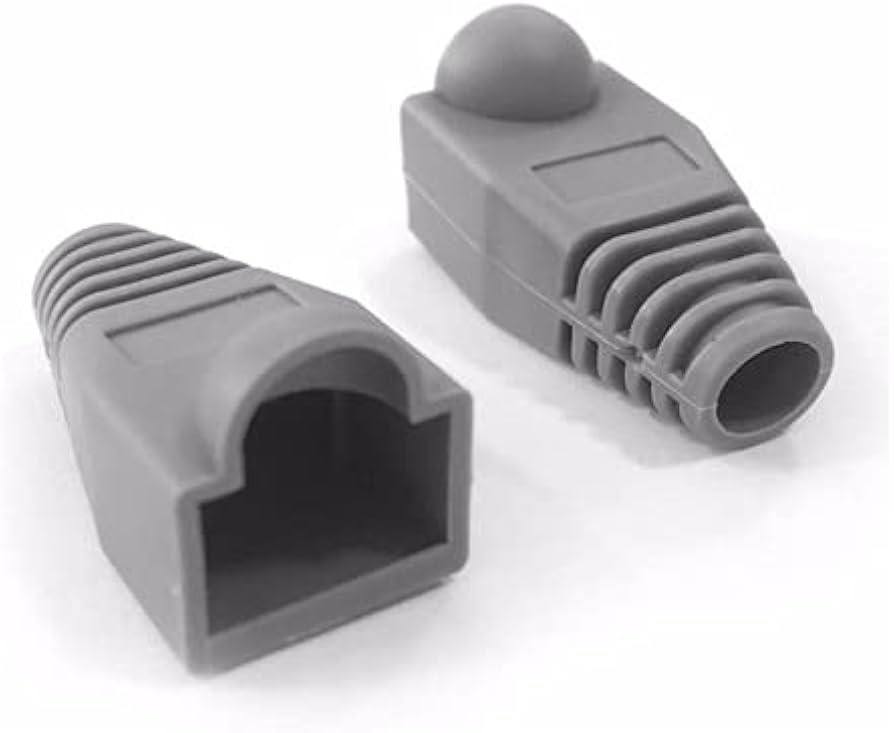 CAPUCHÓN PARA RJ45 COLOR GRIS - 100 UNIDADES - Neomedia Bolivia S.R.L.